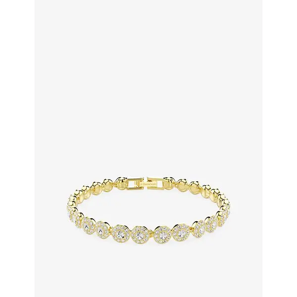 SWAROVSKI Una 18ct Yellow-gold Plated Set