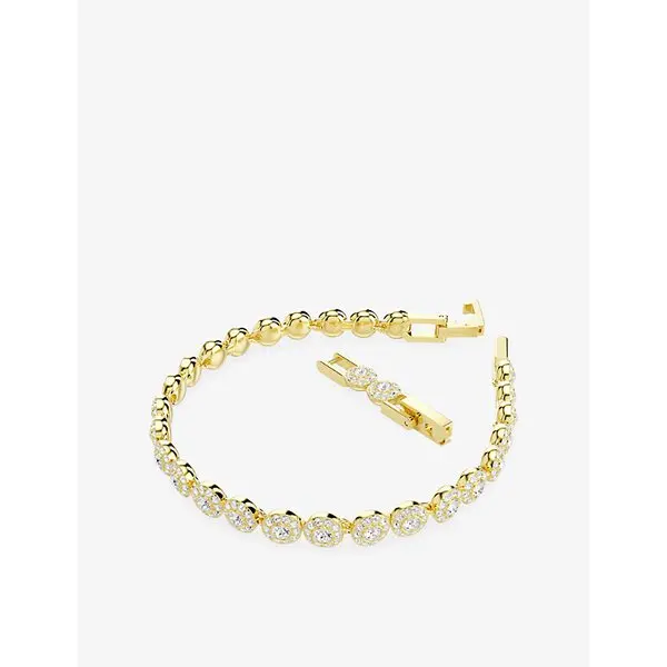 SWAROVSKI Una 18ct Yellow-gold Plated Set