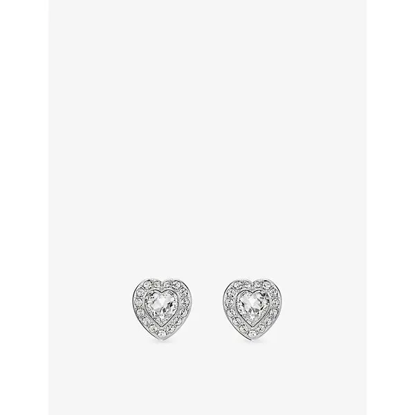 SWAROVSKI X Ariana Grande Angelic Stud Earrings - Crystal