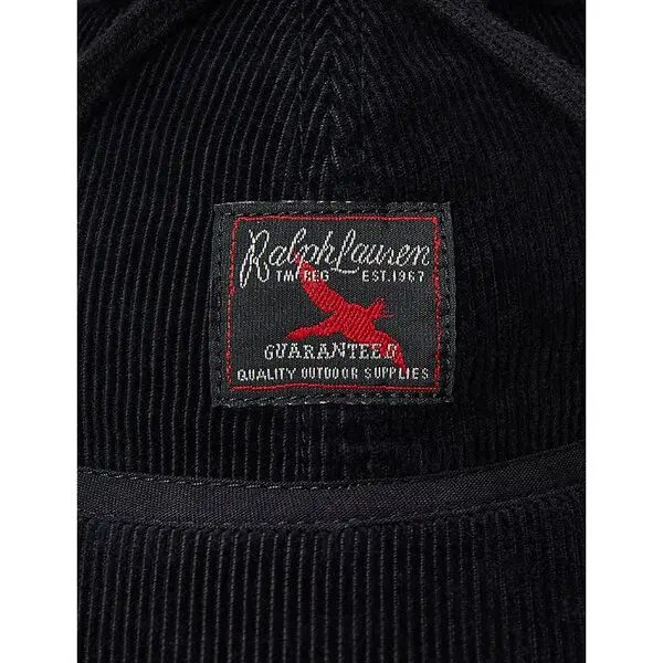 Polo Ralph Lauren Branded-patch Earflap Corduroy Cap