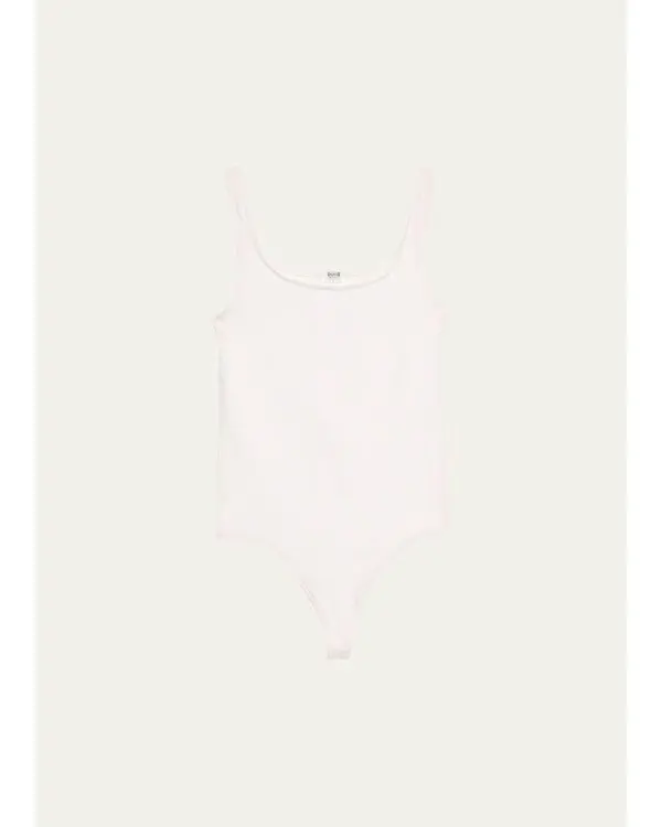 Wolford Jamaika Scoop-neck Thong Bodysuit - White