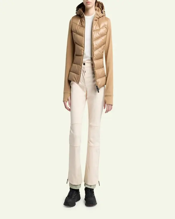 Moncler Stretch Poplin Ski Pants