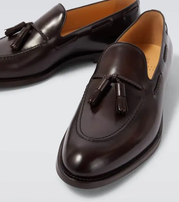 Brunello Cucinelli Leather Loafers - Brown