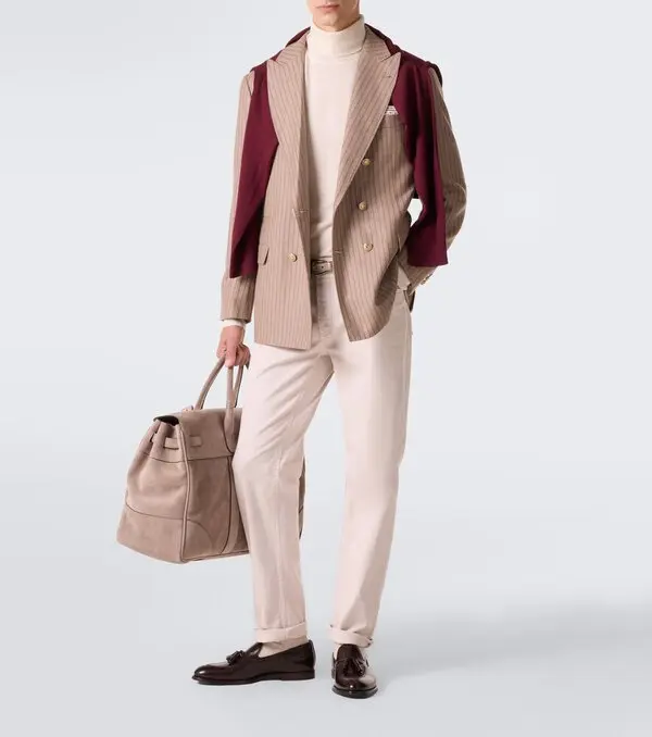Brunello Cucinelli Leather Loafers