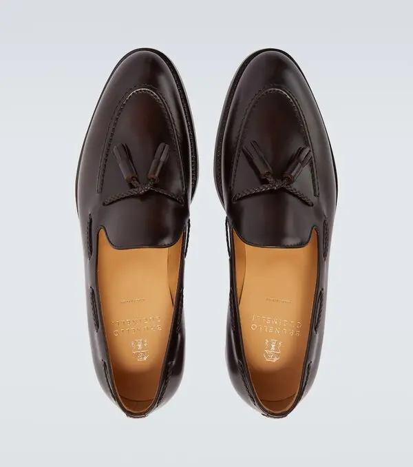Brunello Cucinelli Leather Loafers