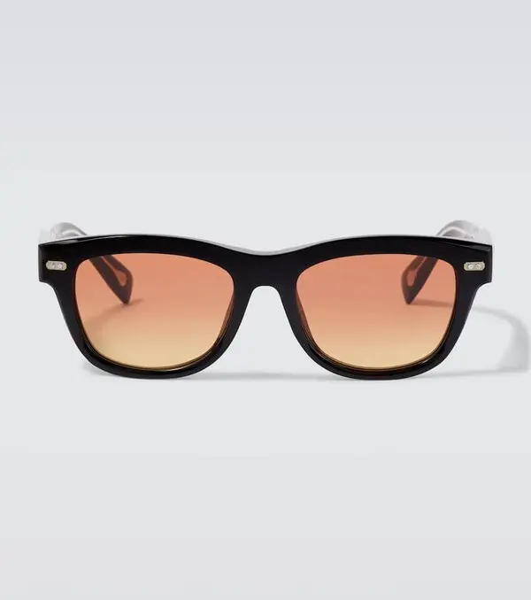 Brunello Cucinelli Rectangular Sunglasses - Black