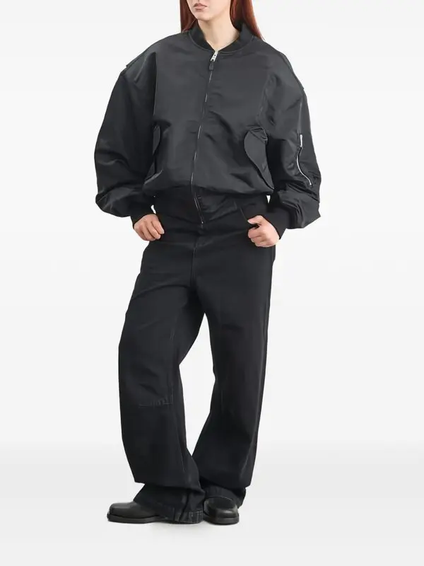 ENTIRE STUDIOS Bomber Broad Oil - Black