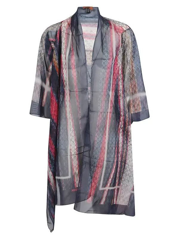 Missoni Silk Dressing Gown - Multi