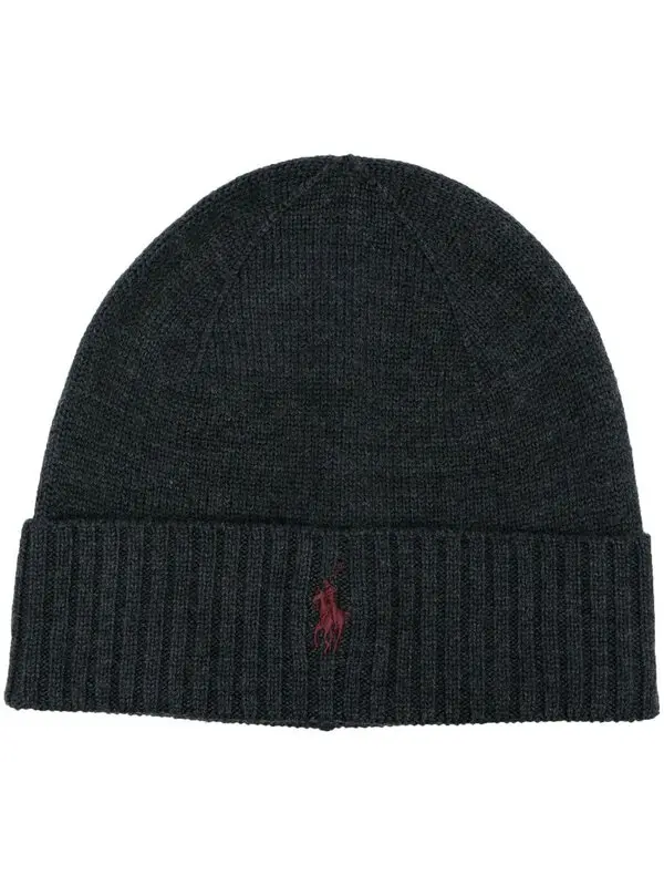 Ralph Lauren Knitted Hat - Grey