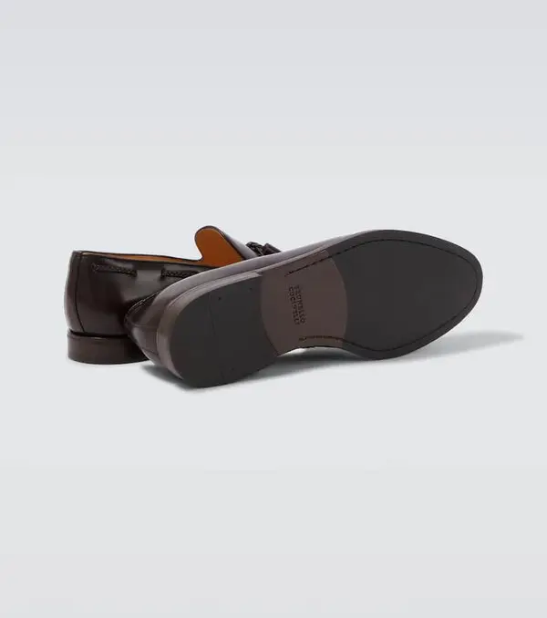Brunello Cucinelli Leather Loafers