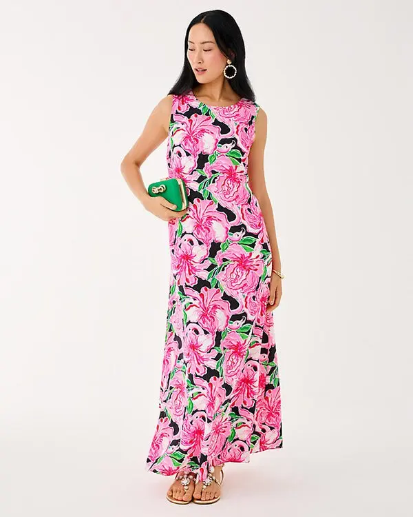 Lilly Pulitzer® Iris Silk Maxi Dress