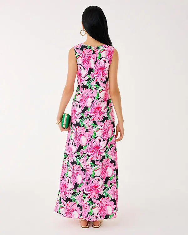 Lilly Pulitzer® Iris Silk Maxi Dress