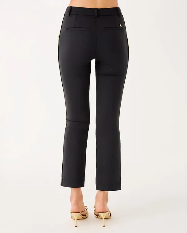 Lilly Pulitzer® Ana Embellished High Rise Crop Flare Pant
