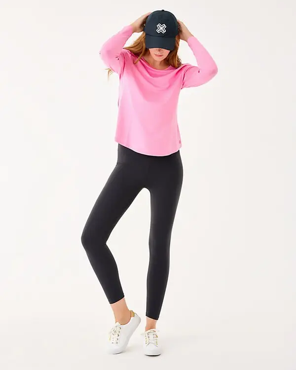 Lilly Pulitzer® Upf 50+ Luxletic 24' Weekender High Rise Midi Legging