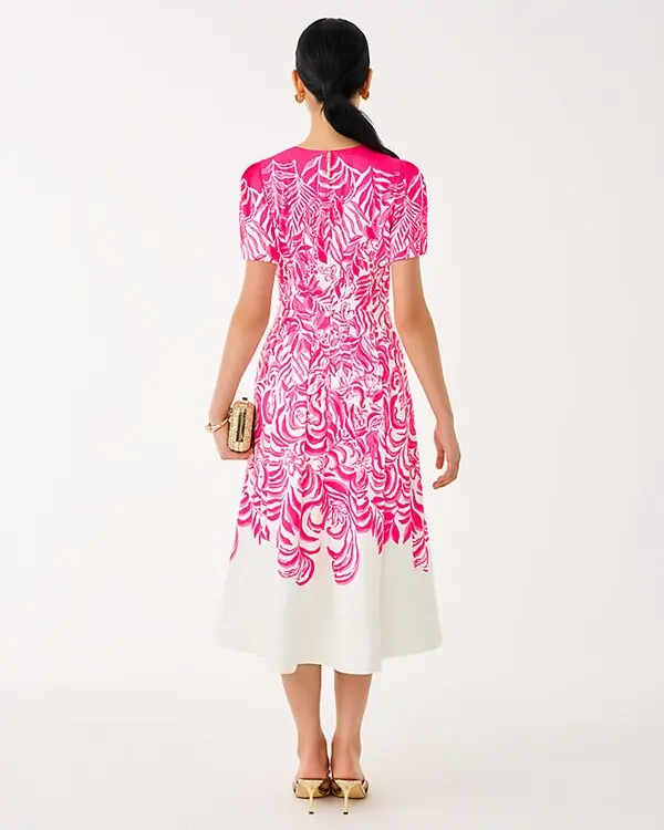 LILLY PULITZER Loradonna Stretch Midi Dress