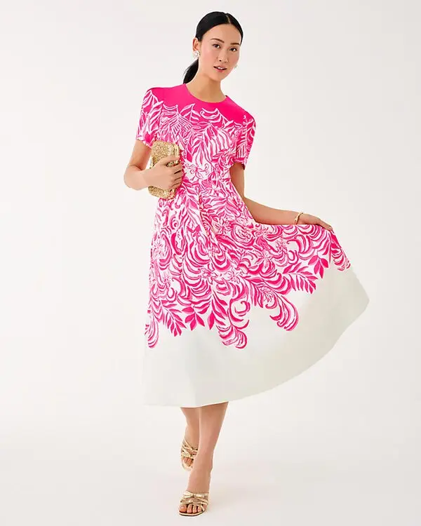 LILLY PULITZER Loradonna Stretch Midi Dress