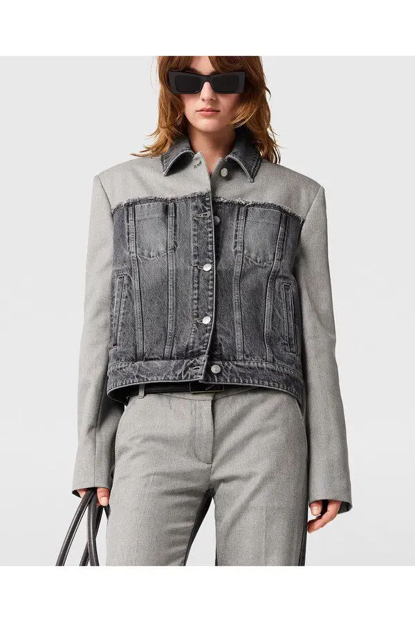 Stella McCartney Hybrid Tailored Jacket - Red