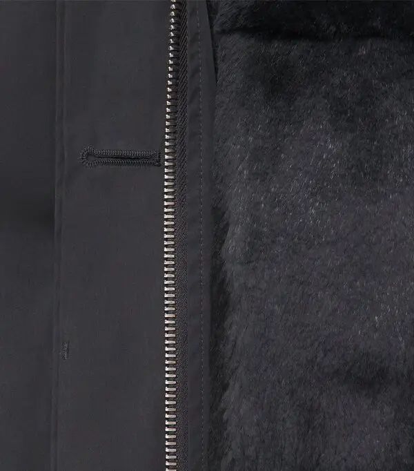 YVES SALOMON Waterproof Fox And Rabbit Fur Parka
