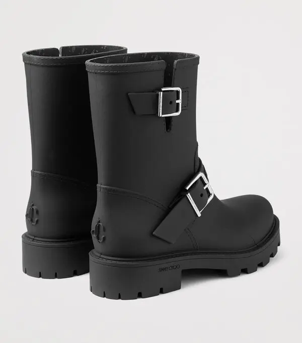 JIMMY CHOO Biker Ankle Boots