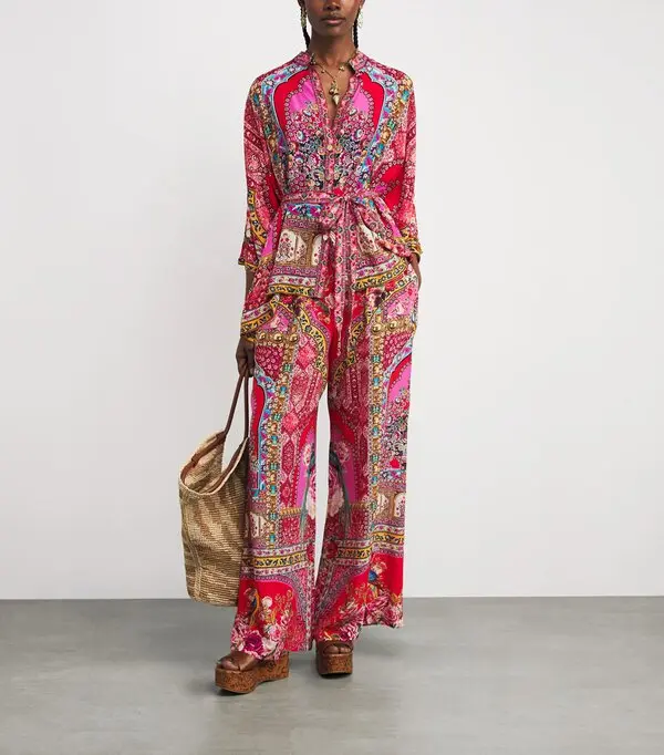 Camilla Silk Lounge Trousers