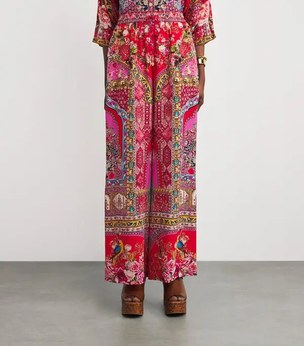 Camilla Silk Lounge Trousers