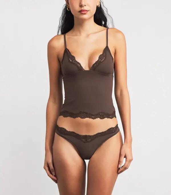 SKIMS Fits Everybody Lace-trim Cami