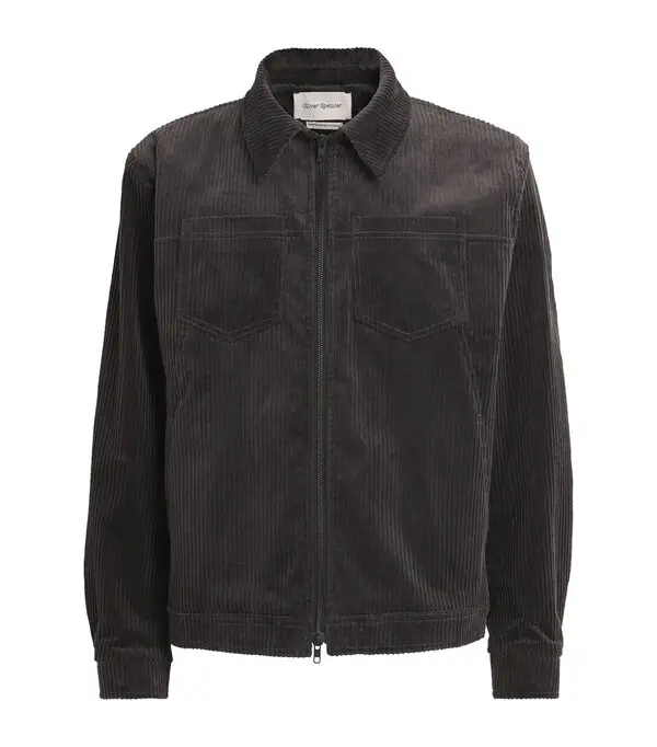 Oliver Peoples Stretch-cotton Corduroy Norton Jacket