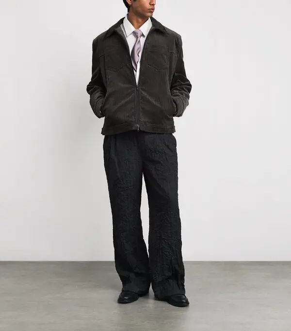Oliver Peoples Stretch-cotton Corduroy Norton Jacket