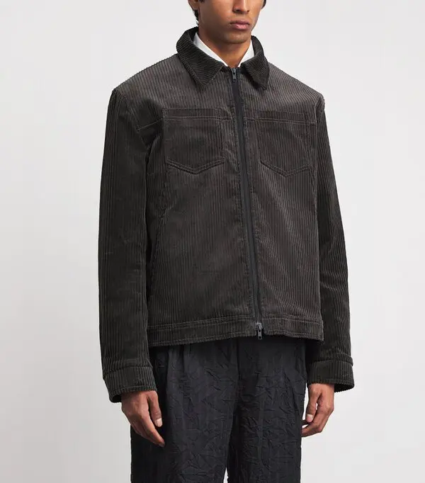 Oliver Peoples Stretch-cotton Corduroy Norton Jacket