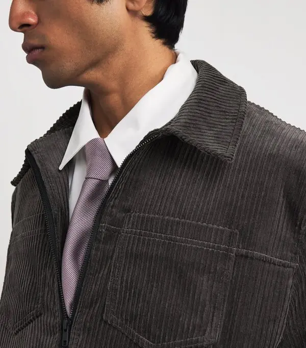 Oliver Peoples Stretch-cotton Corduroy Norton Jacket
