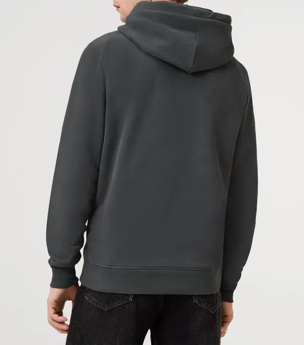 ALLSAINTS Organic Cotton Raven Ramskull Hoodie