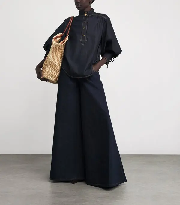 Zimmermann Denim Billow Shirt
