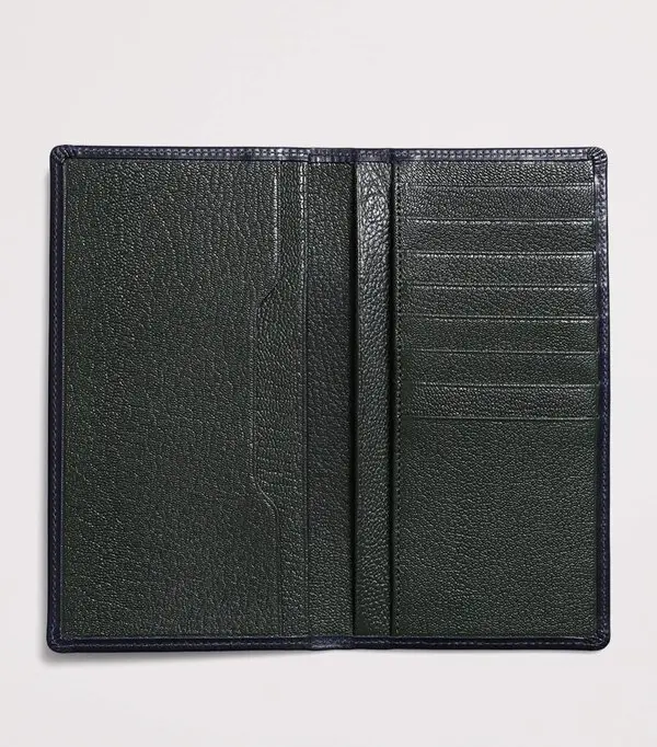 SWAINE Leather Bifold Tall Jacket Wallet