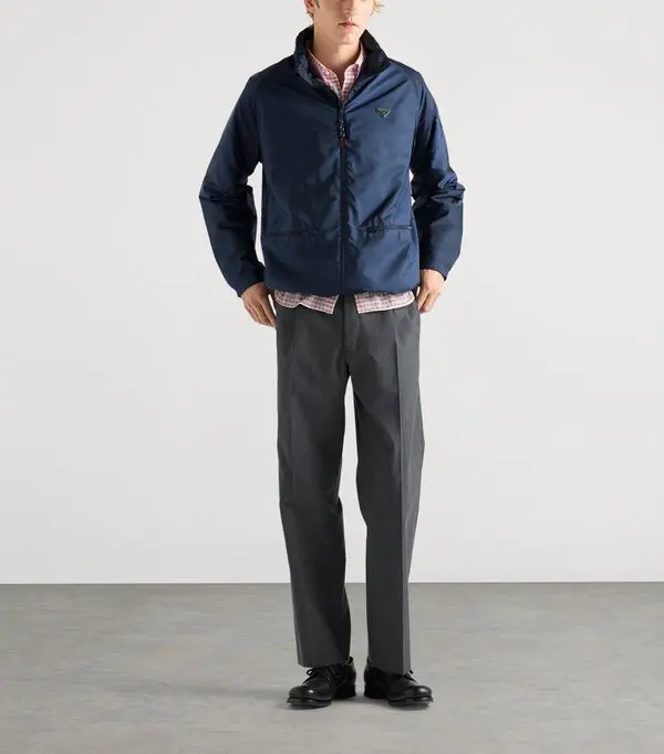 Prada Re-nylon Adaptable Jacket - Blue
