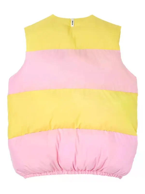 Sunnei Striped Gilet