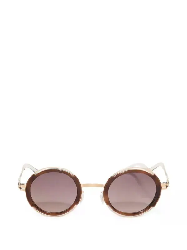 Mykita Pearl Round-frame Sunglasses - Brown