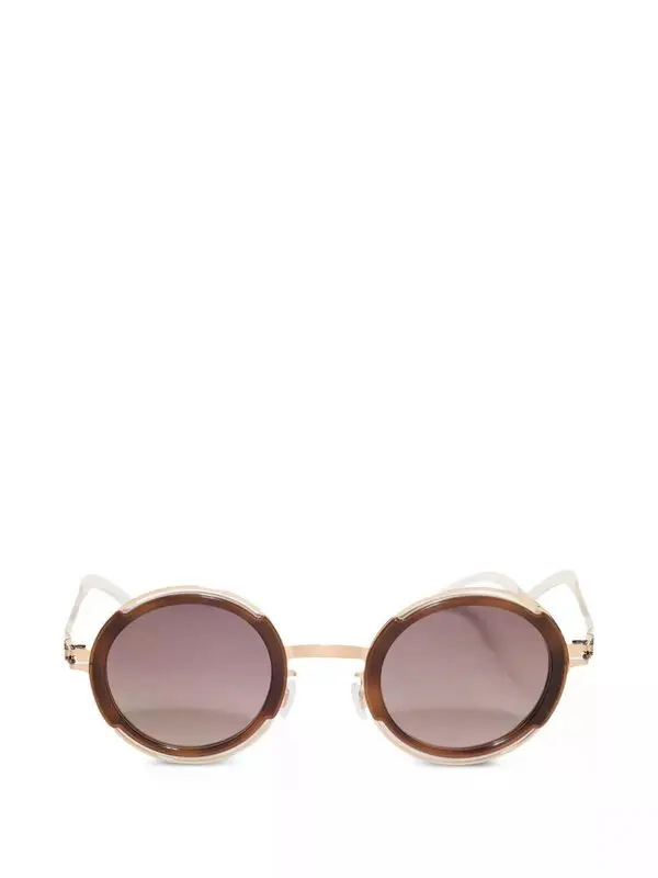 Mykita Pearl Round-frame Sunglasses - Gold