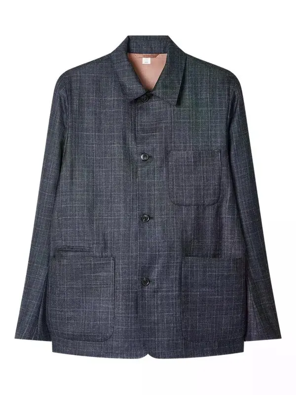 Paul Smith Checked Patch-pocket Shirt Jacket
