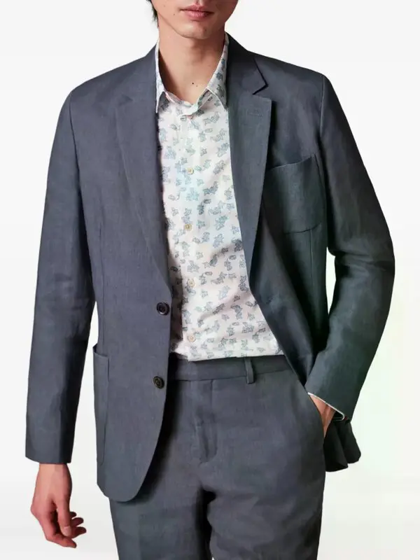 Paul Smith Patch-pockets Linen Blazer