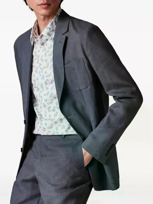 Paul Smith Patch-pockets Linen Blazer