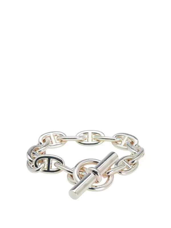 Hermès 2010-2025 Medium Sterling Chain D'ancre Bracelet - Silver