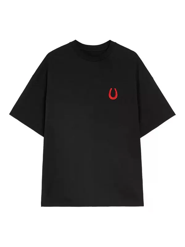 JIL SANDER Embroidered Crew-neck T-shirt