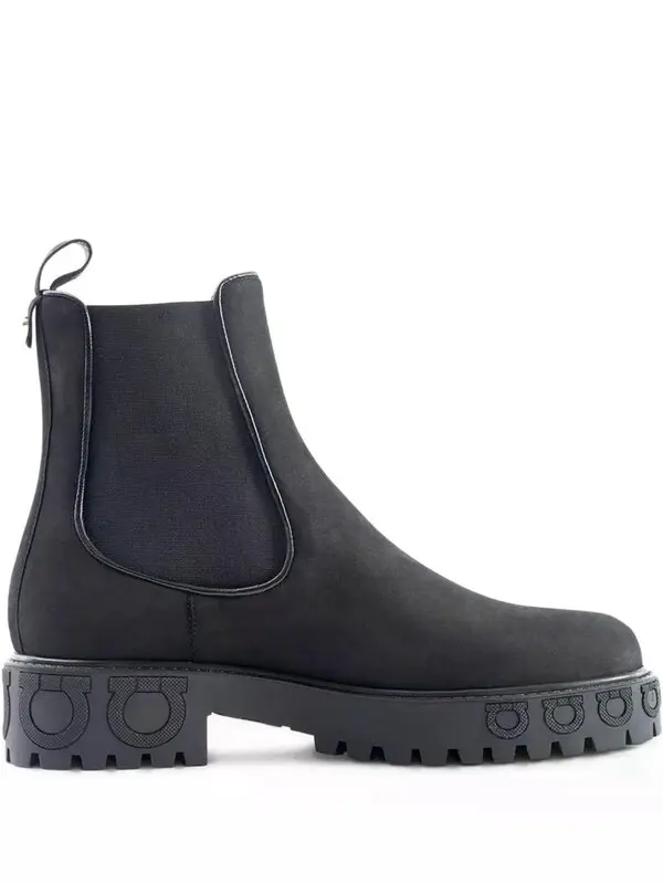 FERRAGAMO Elastic-side Chelsea Boots