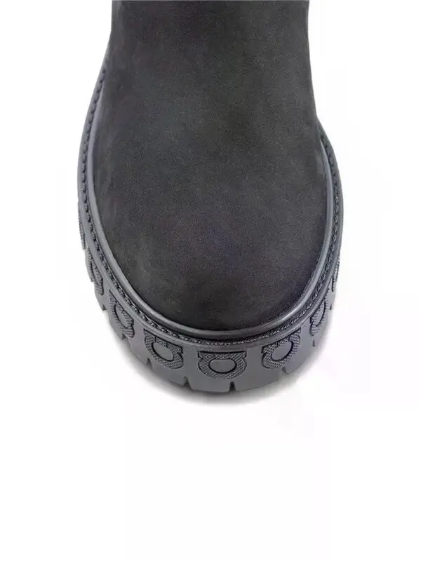 FERRAGAMO Elastic-side Chelsea Boots