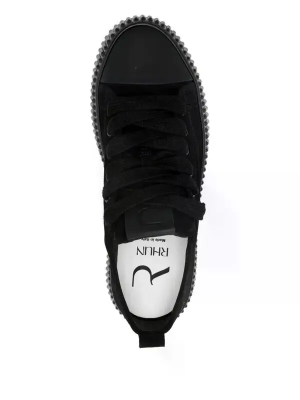 RHUN Fluted Sole Sneakers