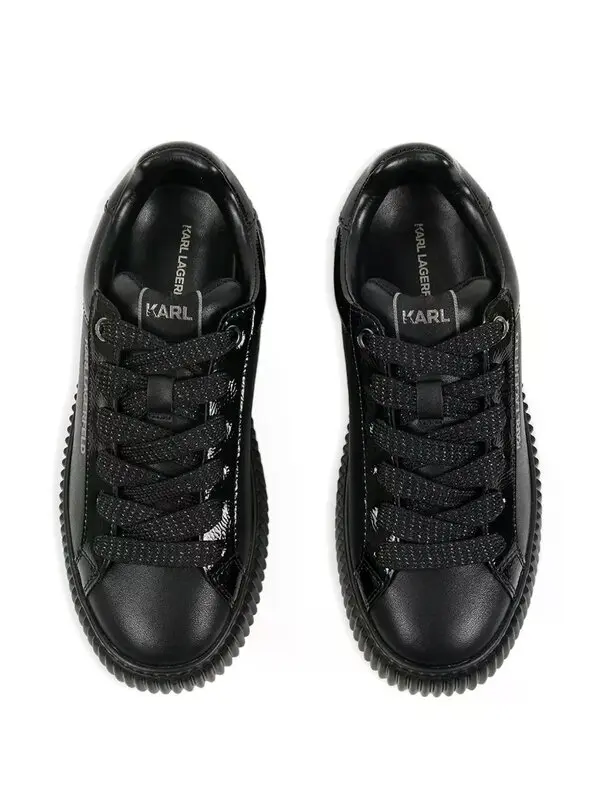 Karl Lagerfeld Platform Lace-up Trainers