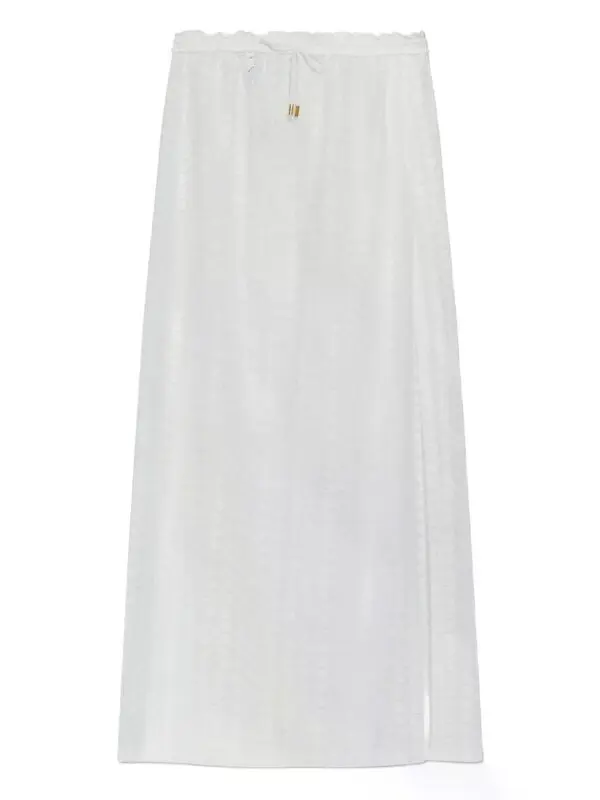 Melissa Odabash Drawstring Maxi Skirt
