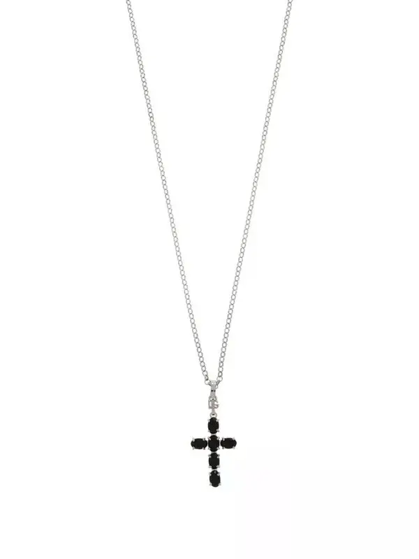 Dolce & Gabbana Cross-pendant Necklace - Silver