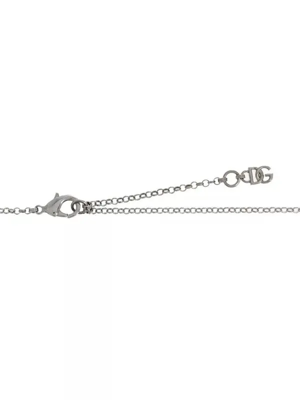 Dolce & Gabbana Cross-pendant Necklace - Silver