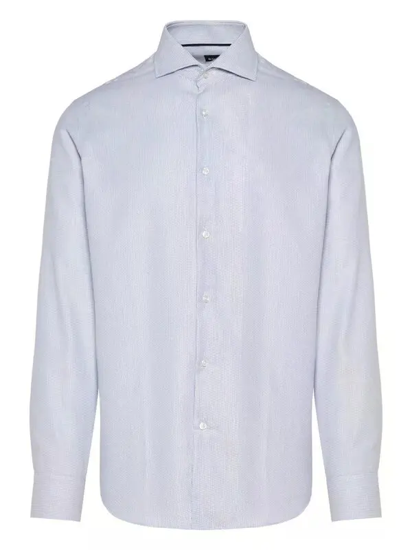 BOSS Button-up Shirt - Blue